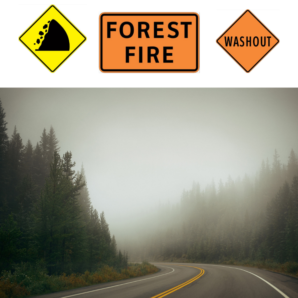 Emergency Signs on BC Highways and What They Mean | TranBC