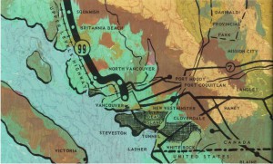 Map of Upper levels – TranBC