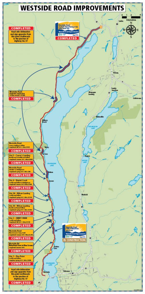 Breathtaking Route Being Improved: A Westside Road Story | TranBC