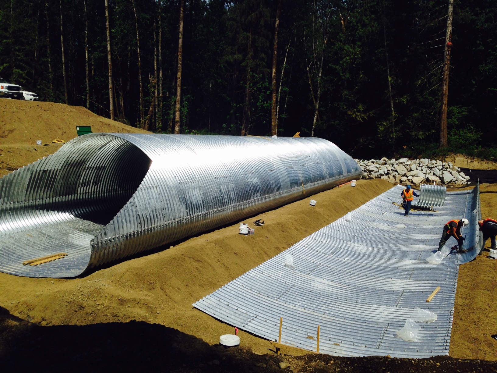 Adding Drains to the Floodplain to Keep Motorists Safe | TranBC